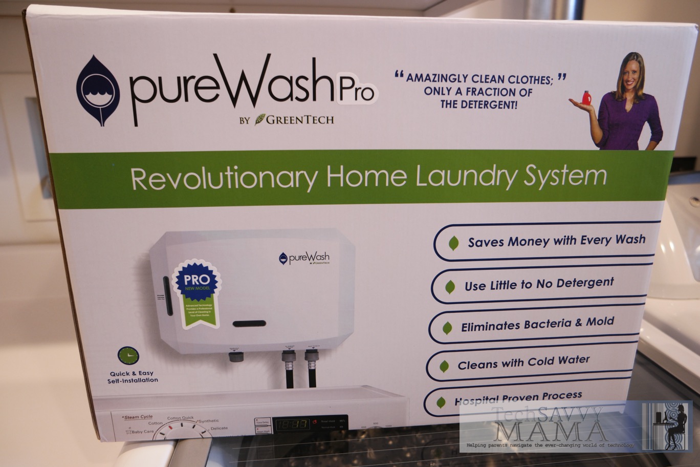 Review: pureWash Pro Infuses Oxygen Into Laundry to Effectively Wash ...