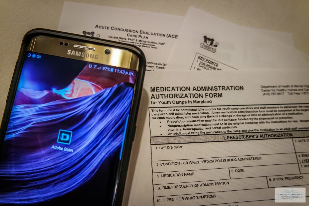 How Adobe Scan Helps Organize Back to School Paperwork to Eliminate ...